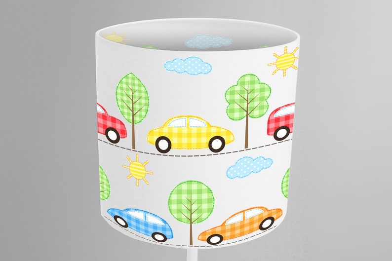 Lampshade Floor Lamp Cars Traffic Car Lamp Children Lamp - Etsy