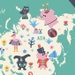 Animal Circus World Map, Nursery Animal World Map PRINTABLE ...