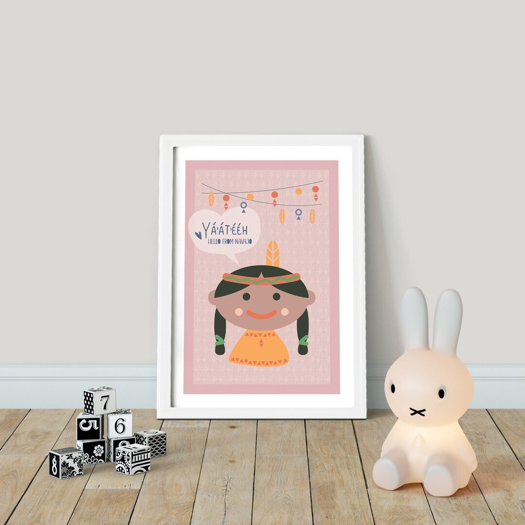 Yá’át’ééh! Hello From NAVAJO! Children of the World - PRINTABLE, Kids ...