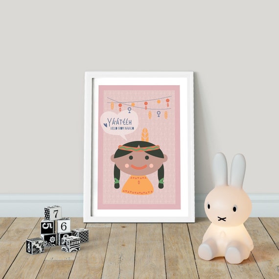 Yáátééh Hello From NAVAJO Children of the World | Etsy