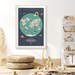 Animal Circus World Map, Nursery Animal World Map PRINTABLE ...