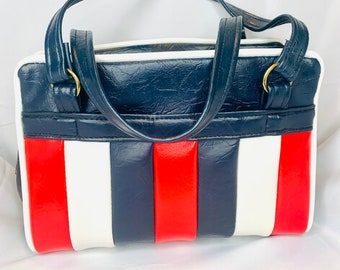 Red White Blue Purse | Etsy