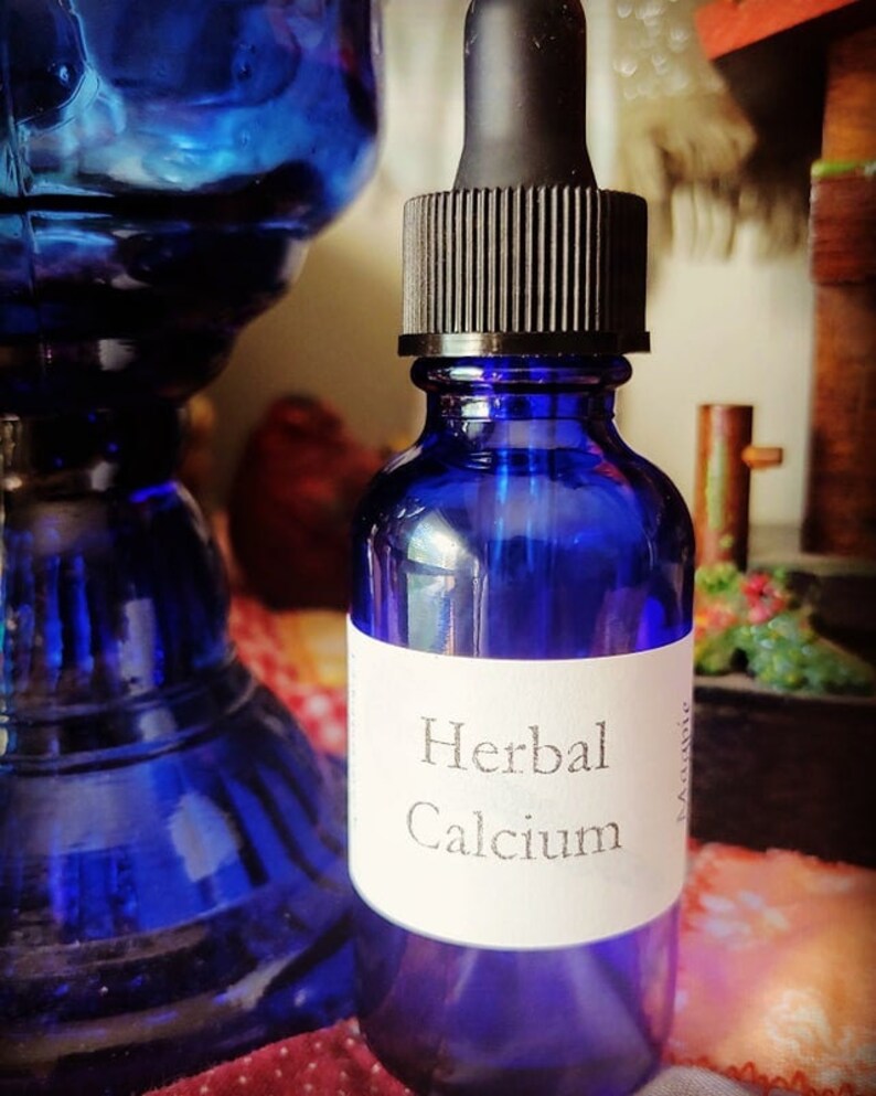 Herbal Calcium Tincture for Teething Babies, Tooth Pain, Poor ...