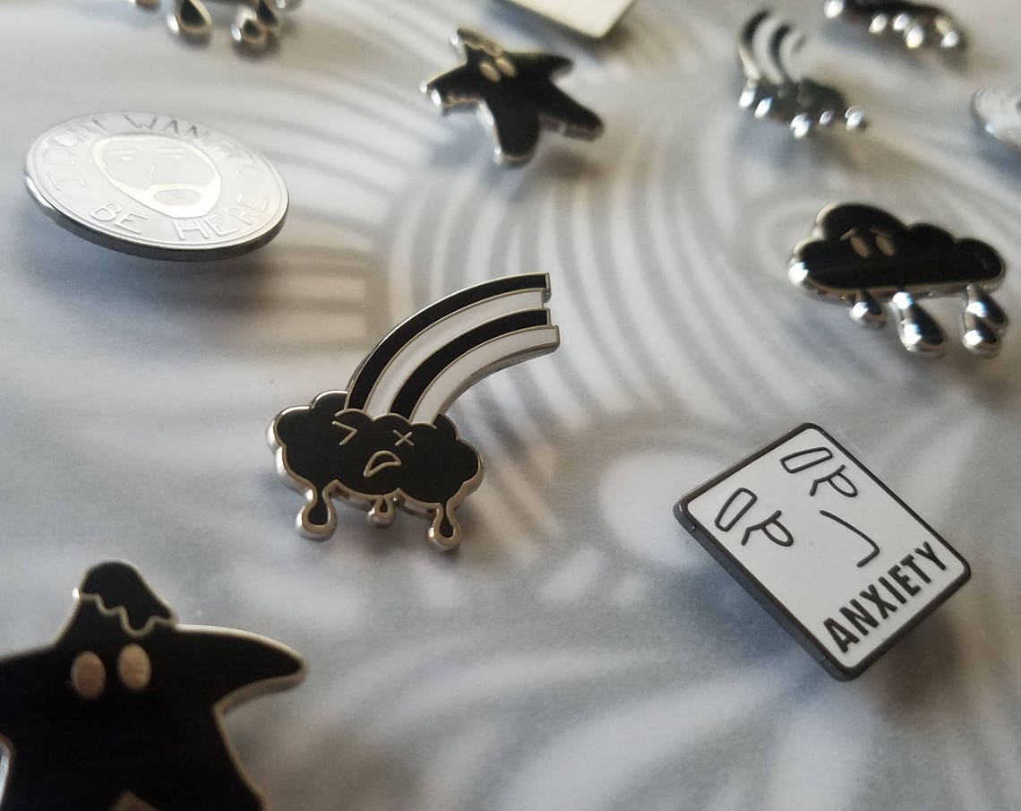 Enamel Pin: ouch - Etsy