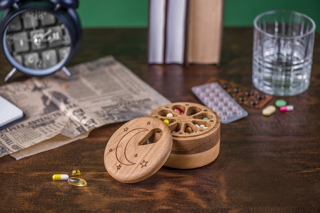 Pill Box 7 Day Night/pill Organizer MINI Micro /pill Case/cute Large ...