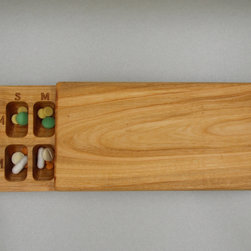 Wood Am Pm Pill - Etsy