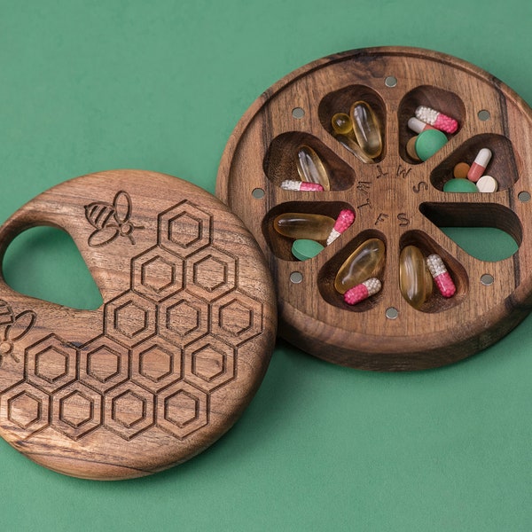 Decorative Pill Box - Etsy