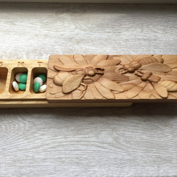 Decorative Pill Box - Etsy