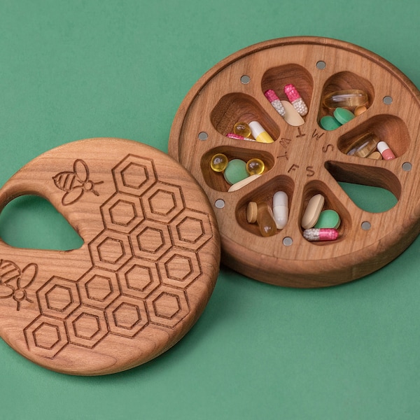 Decorative Pill Box - Etsy