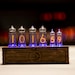 Nixie Tubes Clock 4-IN4 DECATRON OG4 Russian Wooden Home Decor ...