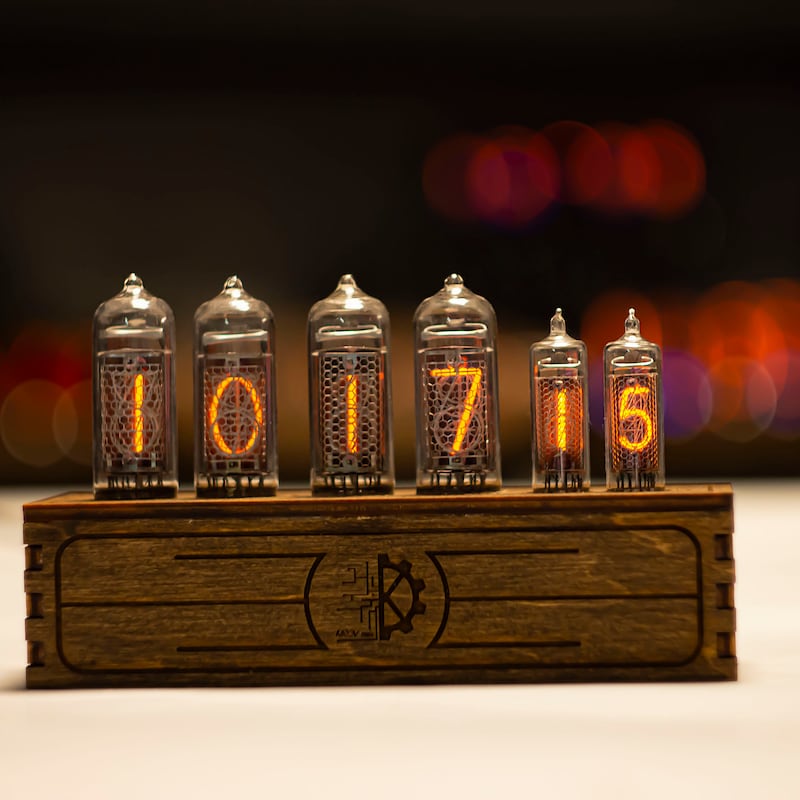 Nixie Tube Clock - Etsy