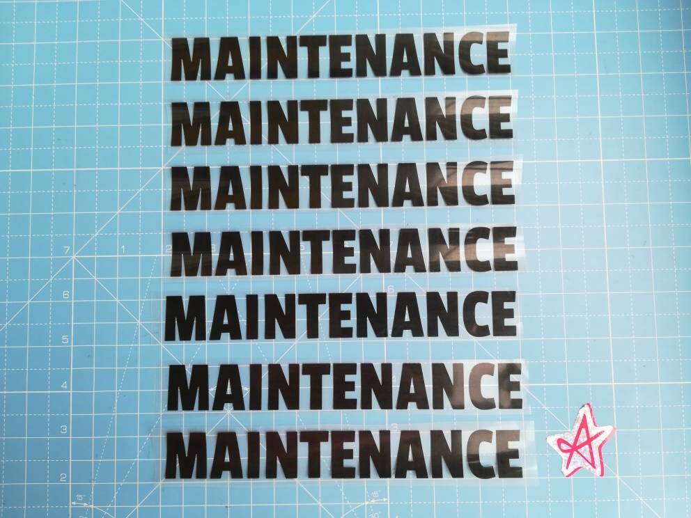 Personalised Iron on Letters up to 1 Inch High Custom Vinyl | Etsy