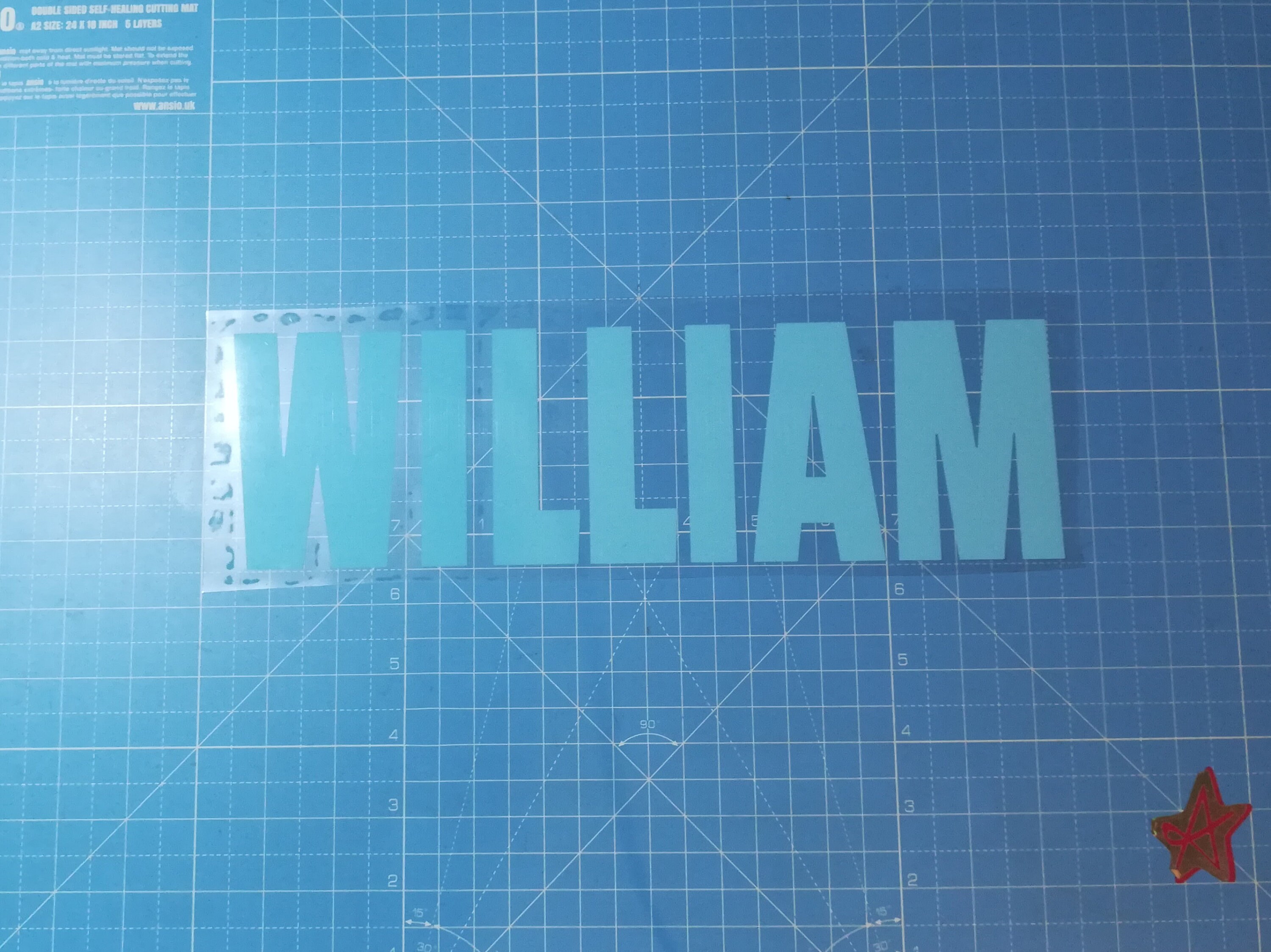 Personalised Iron on Letters up to 4 Inches High Custom Vinyl | Etsy