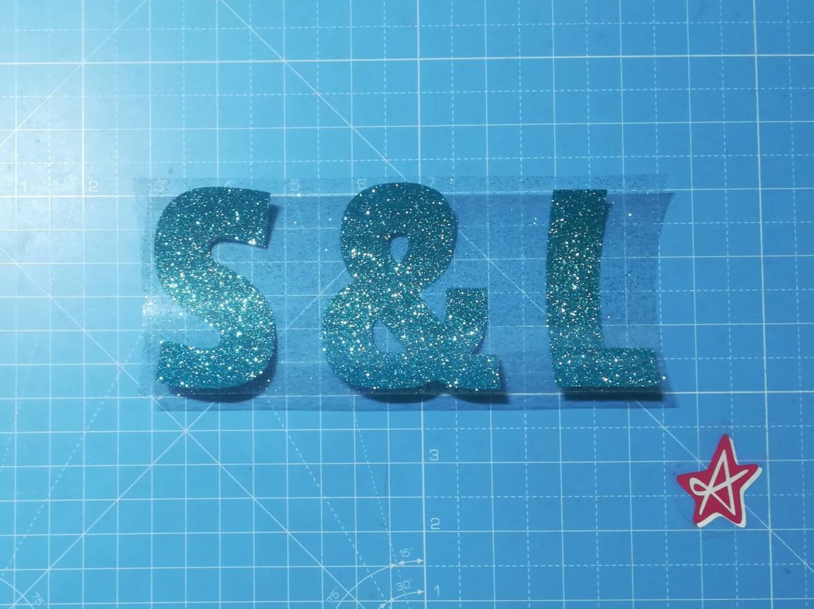 Personalised Flock Glitter or Sparkle iron-on vinyl lettering | Etsy