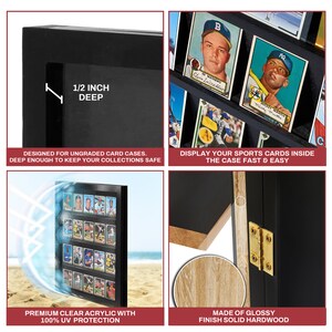 Baseball Sportscard Display Case Card Display Case 20 - Etsy