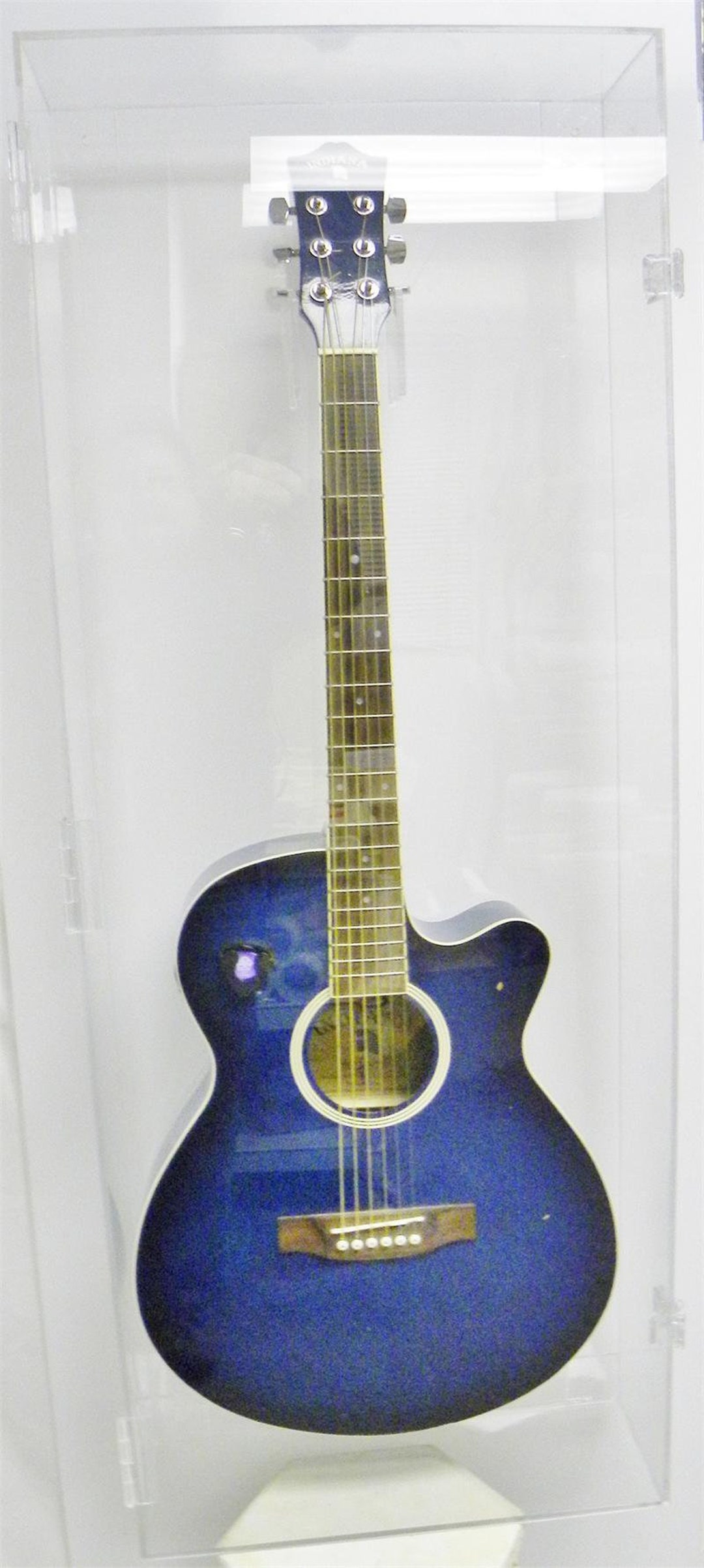 Acoustic Acrylic Guitar Display Case All Acrylic - Etsy