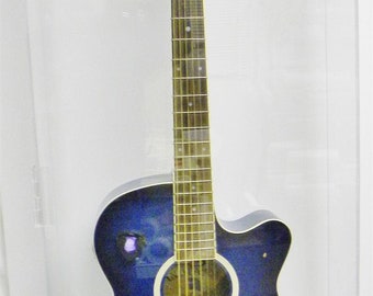 Acoustic Acrylic Guitar Display Case All Acrylic | Etsy