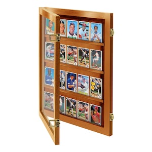 Baseball Sportscard Display Case, Card Display Case, 20 Football Sports ...