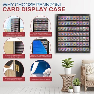 Card Deck Display Case for Decks of Cards/playing Card Deck Display ...