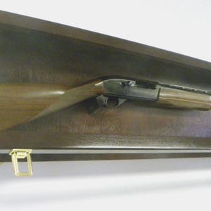 Rifle Gun Display Case All Wood With a Clear Acrylic Front - Etsy