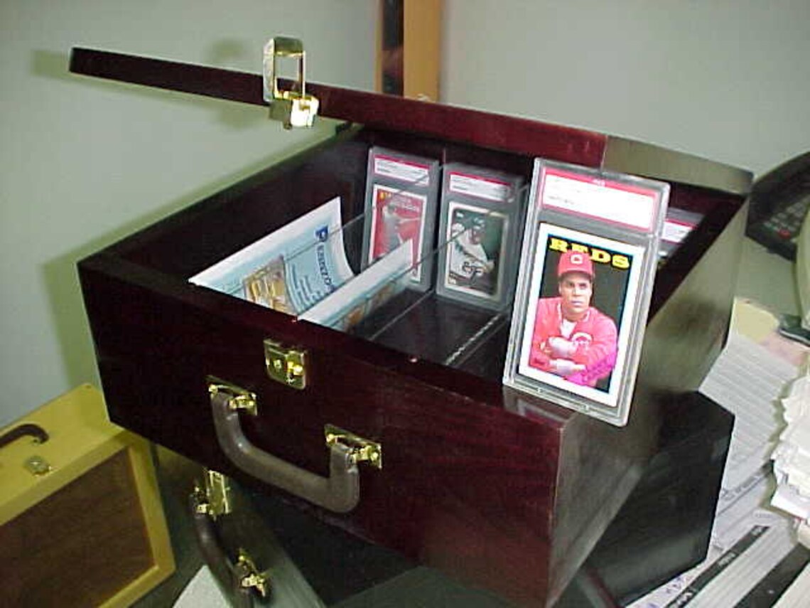 Storage Box for Baseball Cards, Sportscard Storage Box, Graded Cards ...