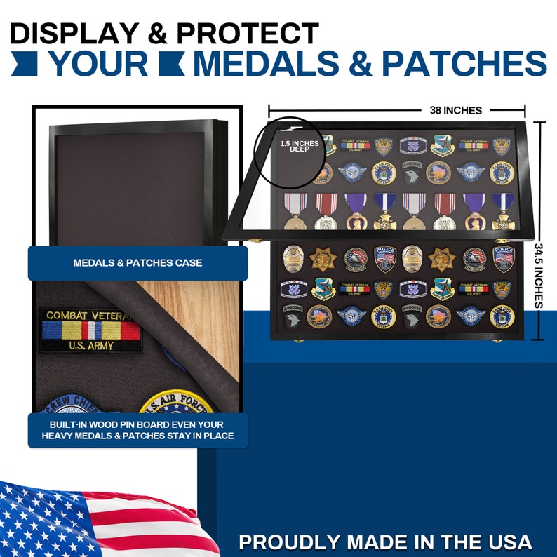Medal Display Case / Award Display Case / Sports Award and Medal Cases ...