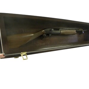 Rifle Gun Display Case All Wood With a Clear Acrylic Front - Etsy