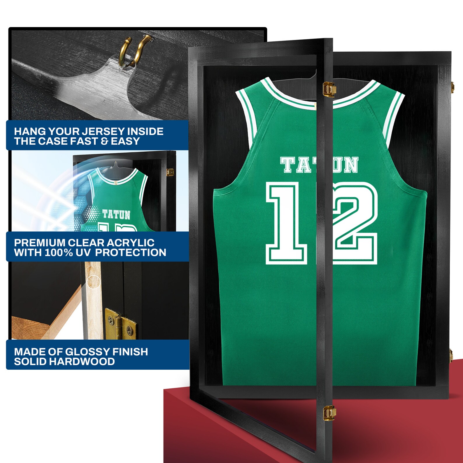 Jersey Display Case, Jersey Case , Sports Display, T Shirt Display Case ...