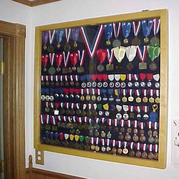 Medal Display Case - Etsy