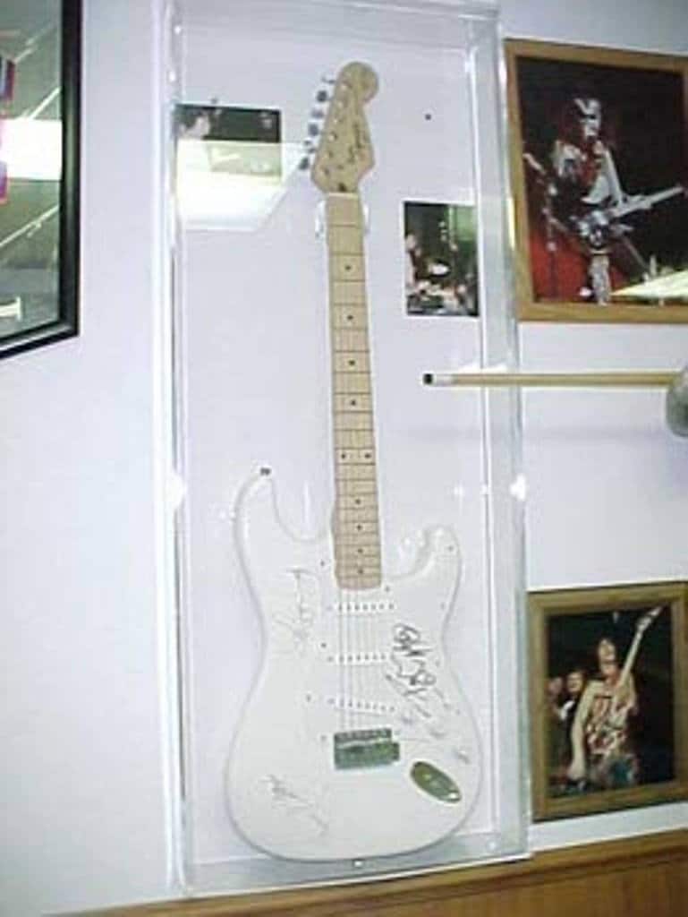 Acrylic Guitar Display Case All Acrylic Crystal Clear Guitar - Etsy