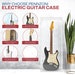 Acrylic Guitar Display Case All Acrylic Crystal Clear Guitar Electric ...