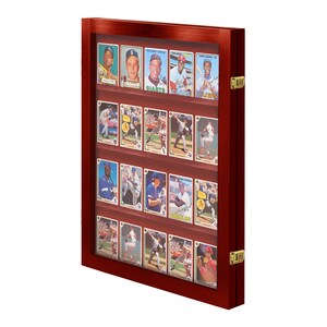 Baseball Sportscard Display Case, Card Display Case, 20 Football Sports ...