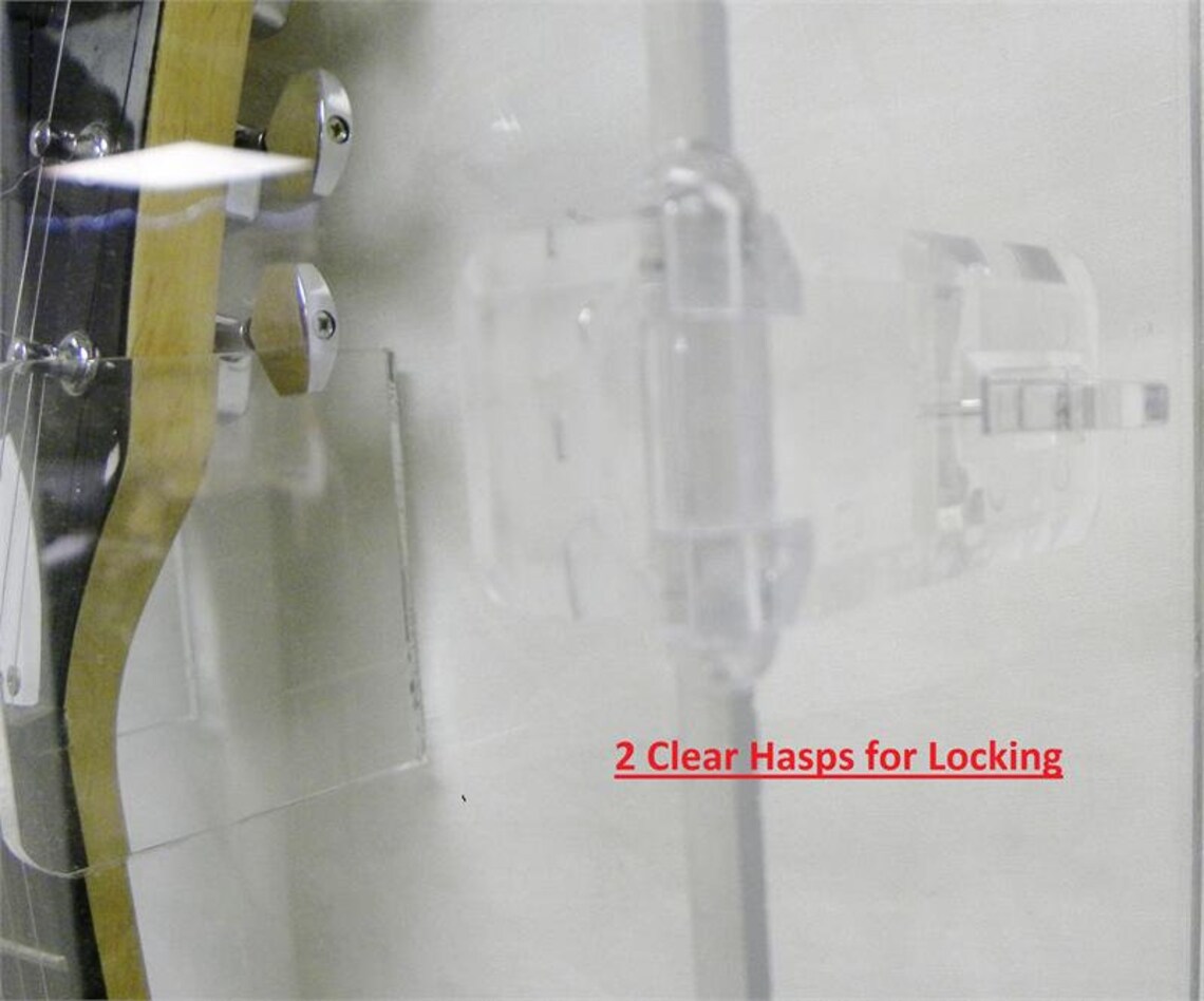 Acoustic Acrylic Guitar Display Case All Acrylic | Etsy