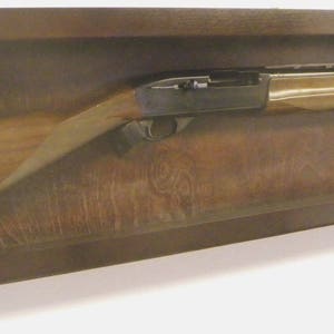 Rifle Gun Display Case All Wood With a Clear Acrylic Front - Etsy
