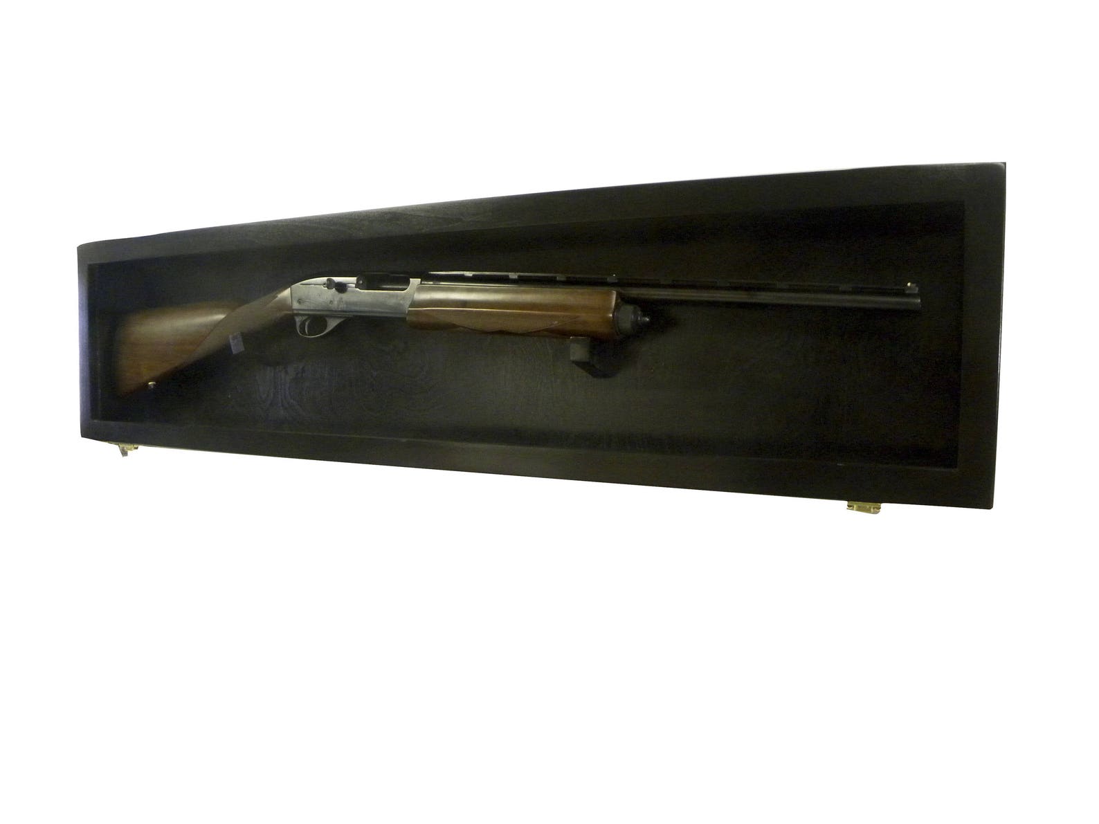 Rifle Gun Display Case All Wood With a Clear Acrylic Front - Etsy