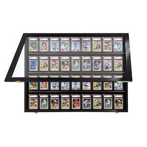 PENNZONI Sports Card Display Case, Holds 36 Graded Sports Cards, PSA ...