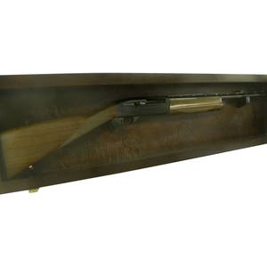 Rifle Gun Display Case All Wood With a Clear Acrylic Front - Etsy