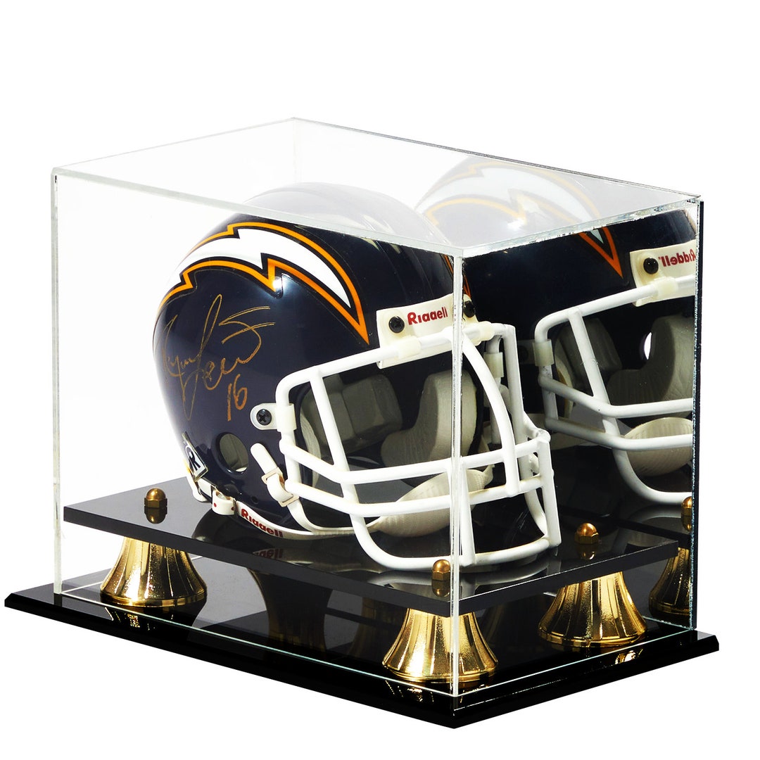 PENNZONI Mini Helmet Display Case, Mini Football Helmet Display Case ...