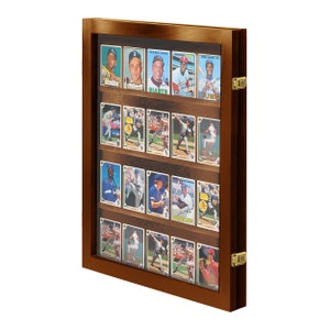 PENNZONI Sports Card Display Case, Holds 20 Ungraded Sports Cards ...