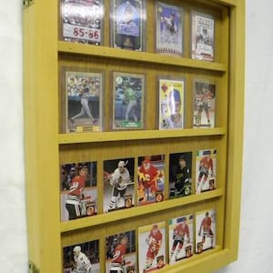 Baseball Sportscard Display Case Card Display Case 20 - Etsy