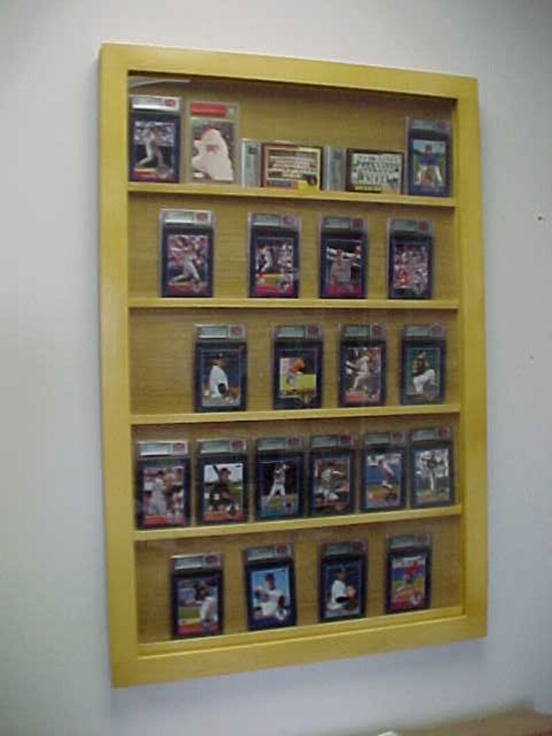 Baseball Football Sports Card Display Case Display Case for | Etsy