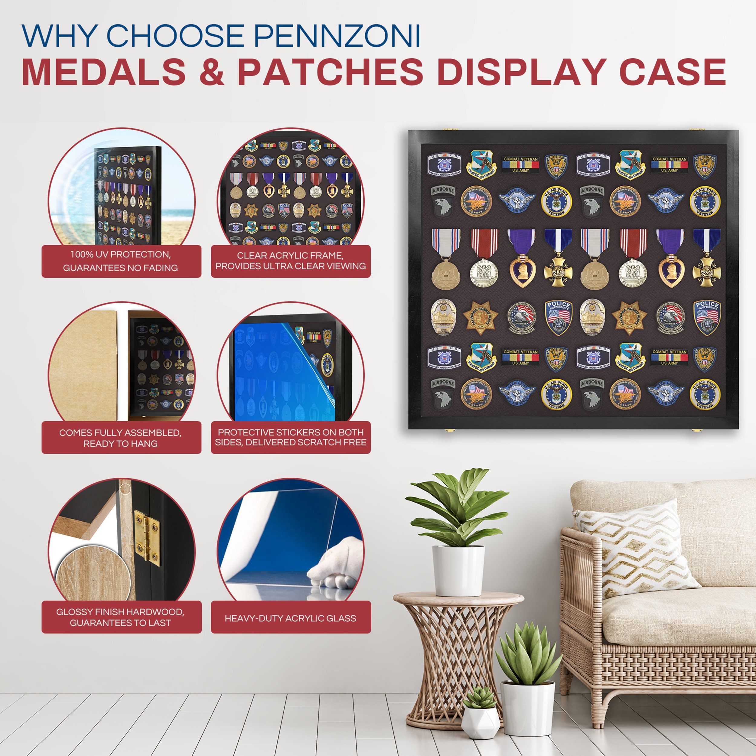 Medal Display Case / Award Display Case / Sports Award and Medal Cases ...