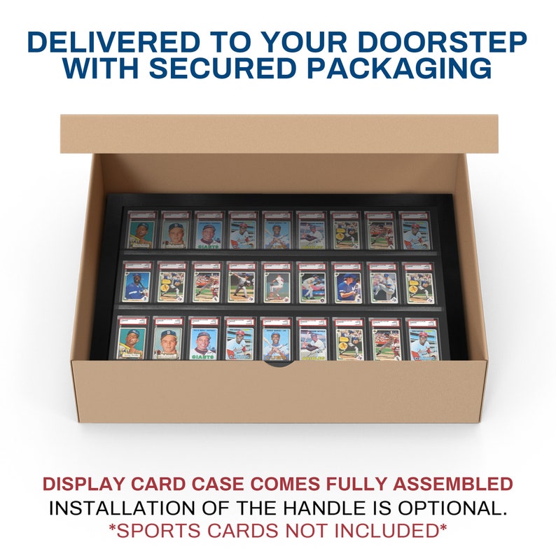 36 Horizontal Graded Baseball Card Display Case DEEP PSA Beckett - Etsy