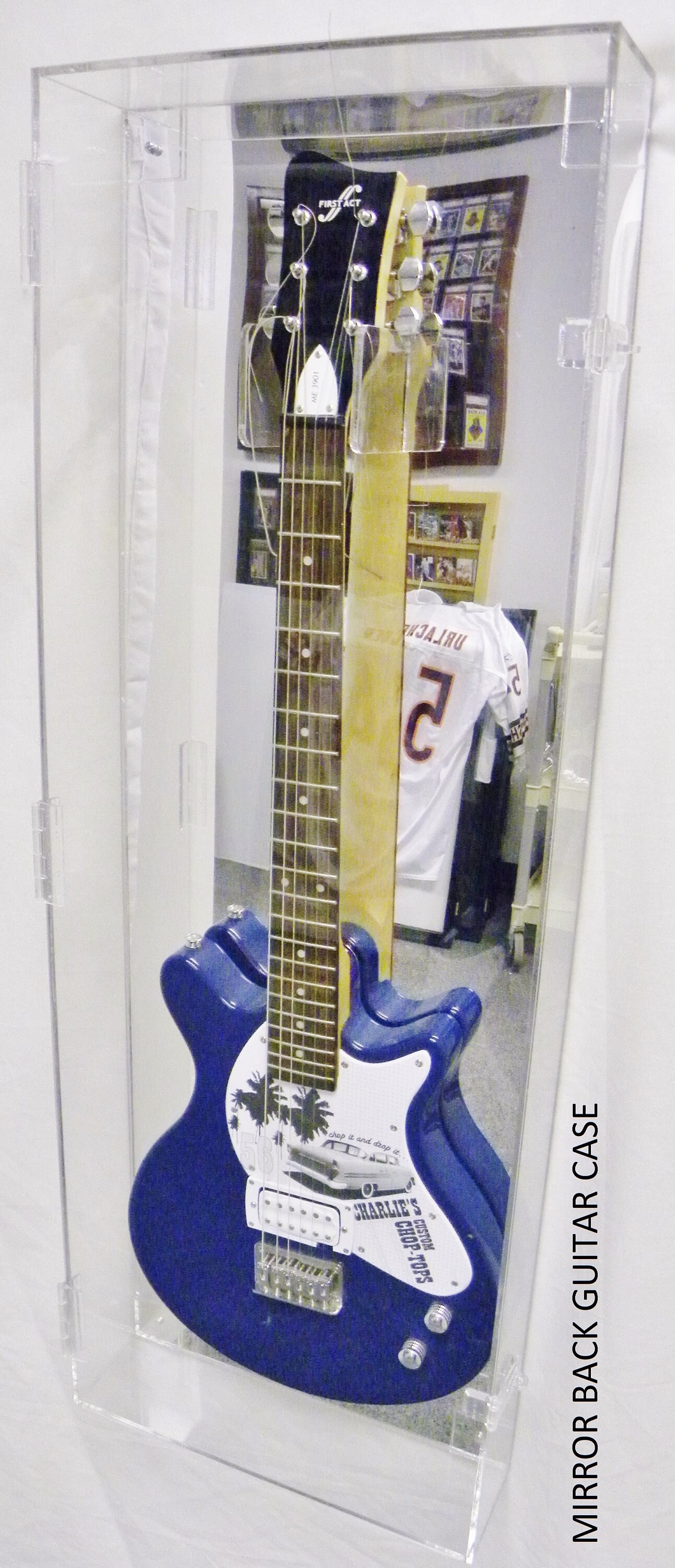 Acoustic Acrylic Guitar Display Case All Acrylic - Etsy