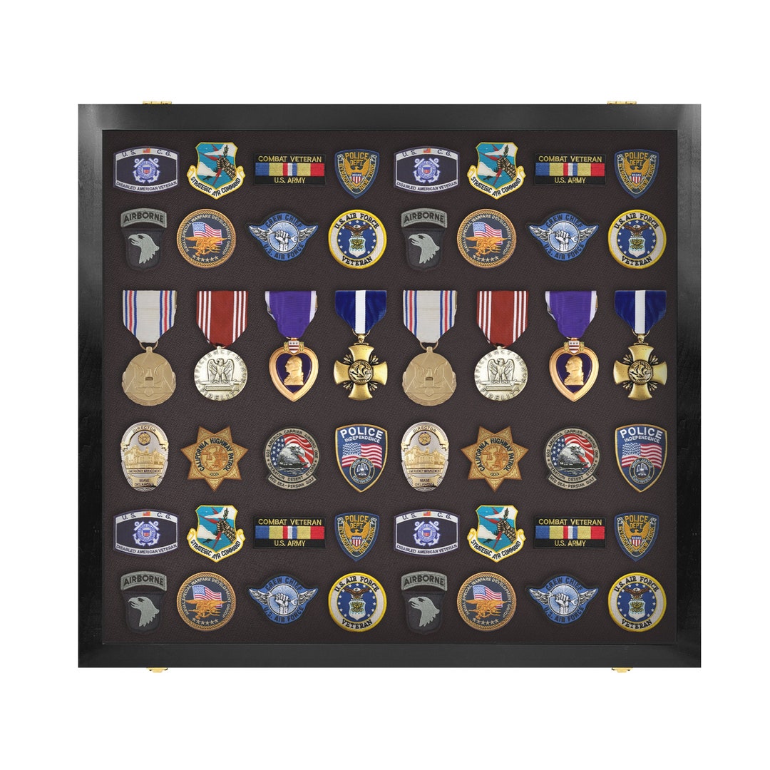 Medal Display Case - Award Display - Patches Display - Large - Etsy