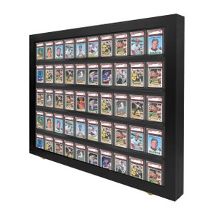50 Graded Baseball Card Displays Case - Etsy
