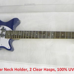 Acrylic Guitar Display Case All Acrylic Crystal Clear Guitar | Etsy