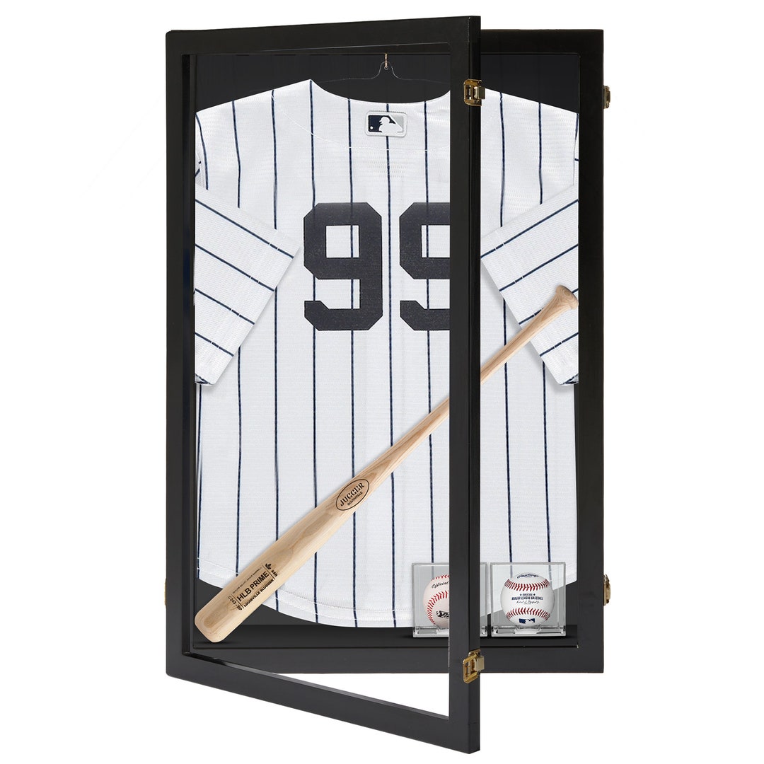 PENNZONI Jersey Frame Display Case - Crystal Clear Acrylic Jersey Frame ...