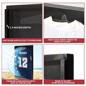 Jersey Display Cases, Jeresy Frames, Football Jersey Display Case ...