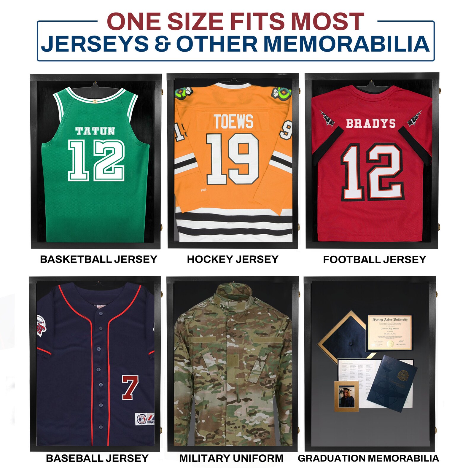 Jersey Display Case, Jersey Case , Sports Display, T Shirt Display Case ...